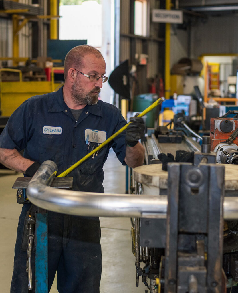 Expertise Cintrage de pièces métalliques | Lev-Fab